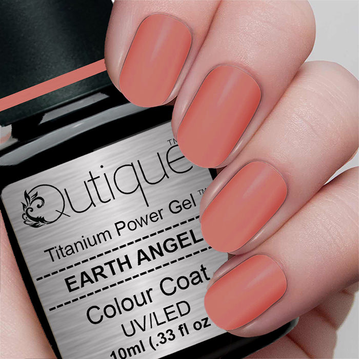 Gel Nail Polish -Earth Angel (clay brown) -HEMA Free - Qutique